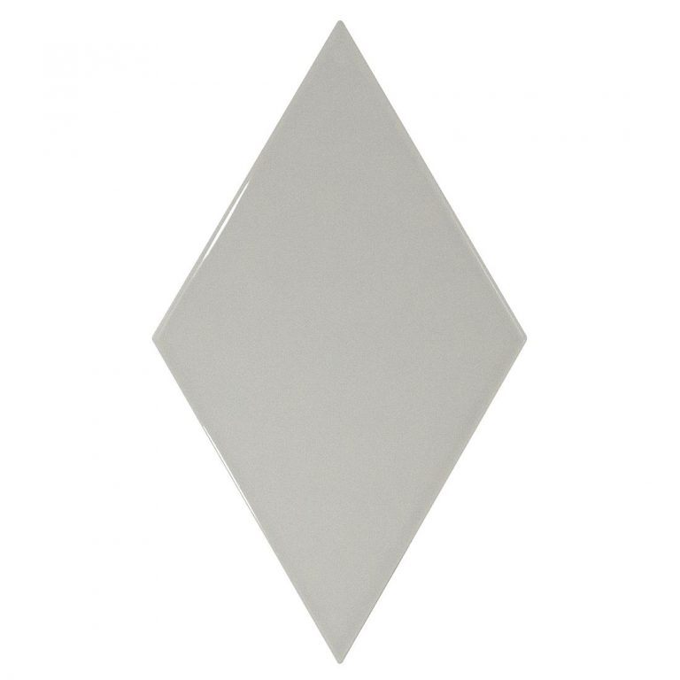 Rhombus Light Grey Gloss | Ceramic Tile Supplies