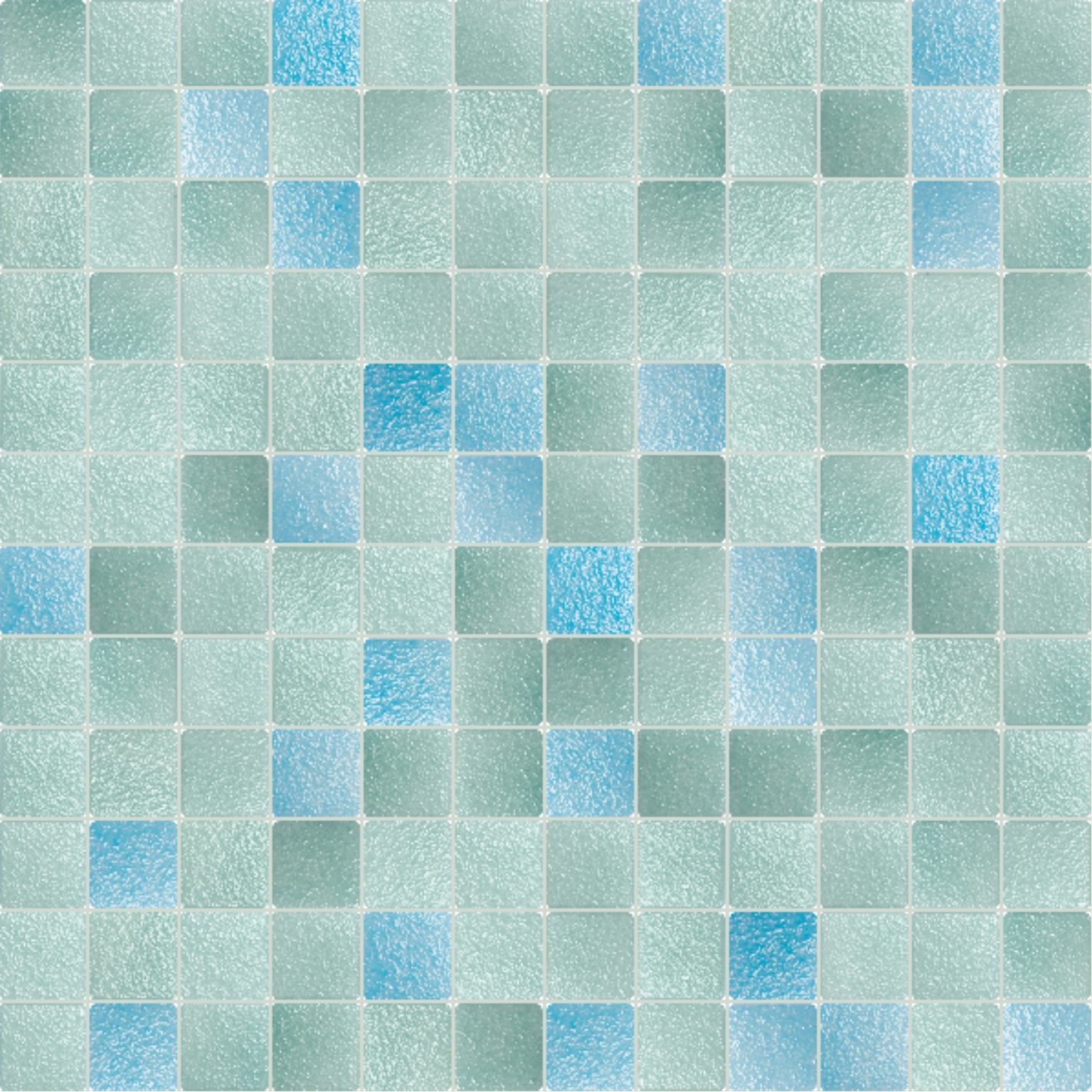 Veneto Linktec Torquoise Mix 25x25mm Ceramic Tile Supplies